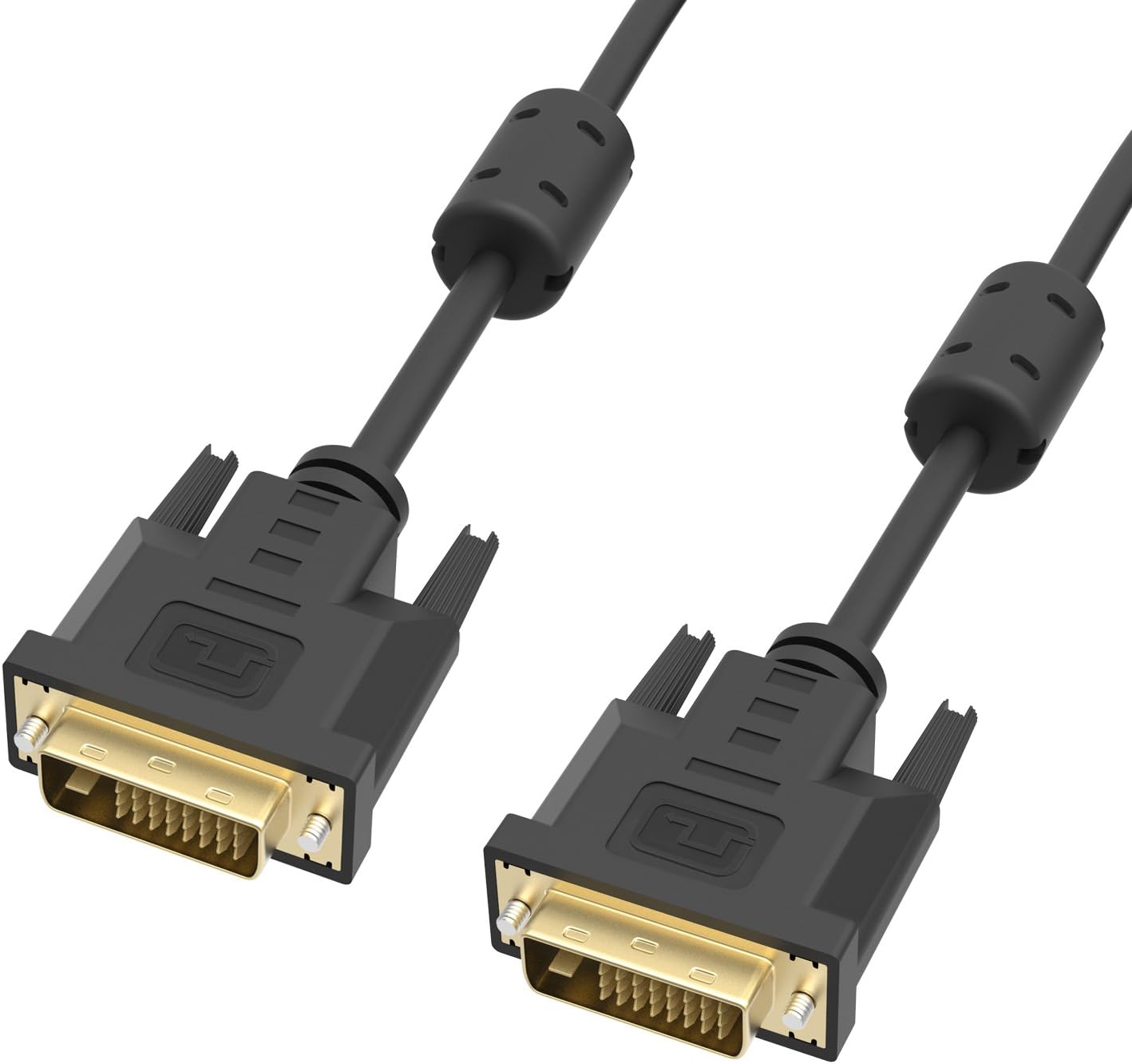 Amazon.com: ICZI DVI to DVI Cable 6 Feet, DVI-D 24+1 Dual Link Cable ...