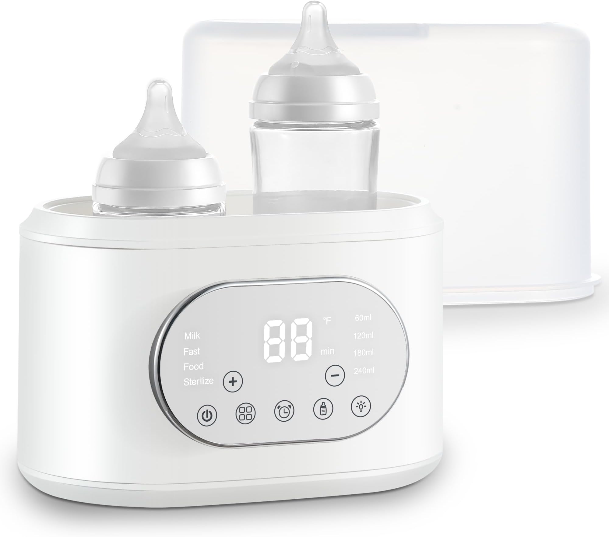 Amazon.com : Bottle Warmer, 10-in-1 Fast Baby Bottle Warmer for ...