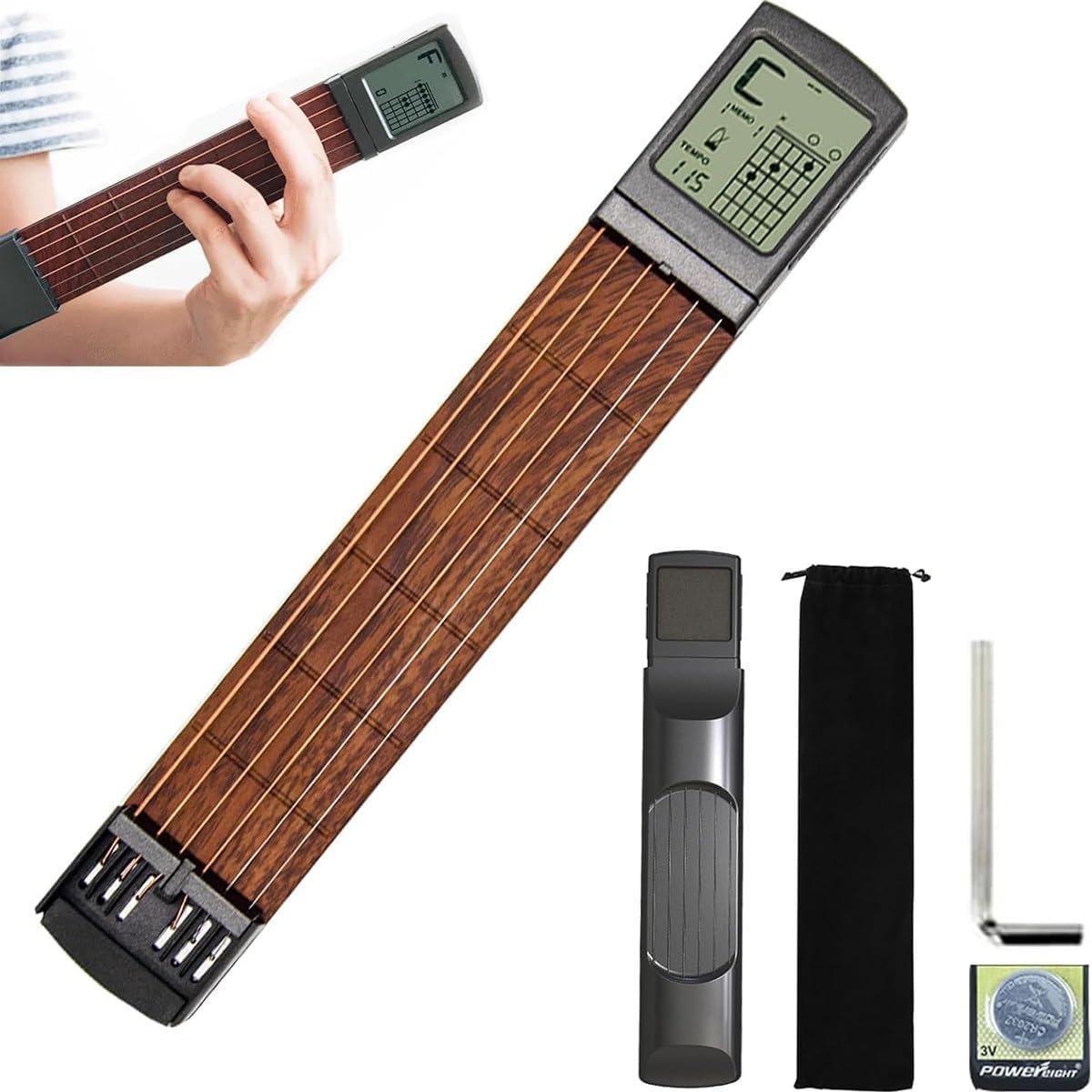 Guitar Trainer Guitar Chord Trainer, Pro Guitar Simulator, Portable ...