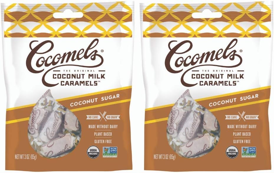 Amazon.com : Cocomels Coconut Milk Caramels With Coconut Sugar, Organic ...