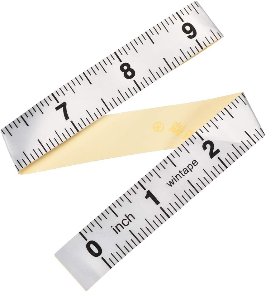 Amazon.com: uxcell Adhesive Backed Tape Measure 12 Inches Peel and ...