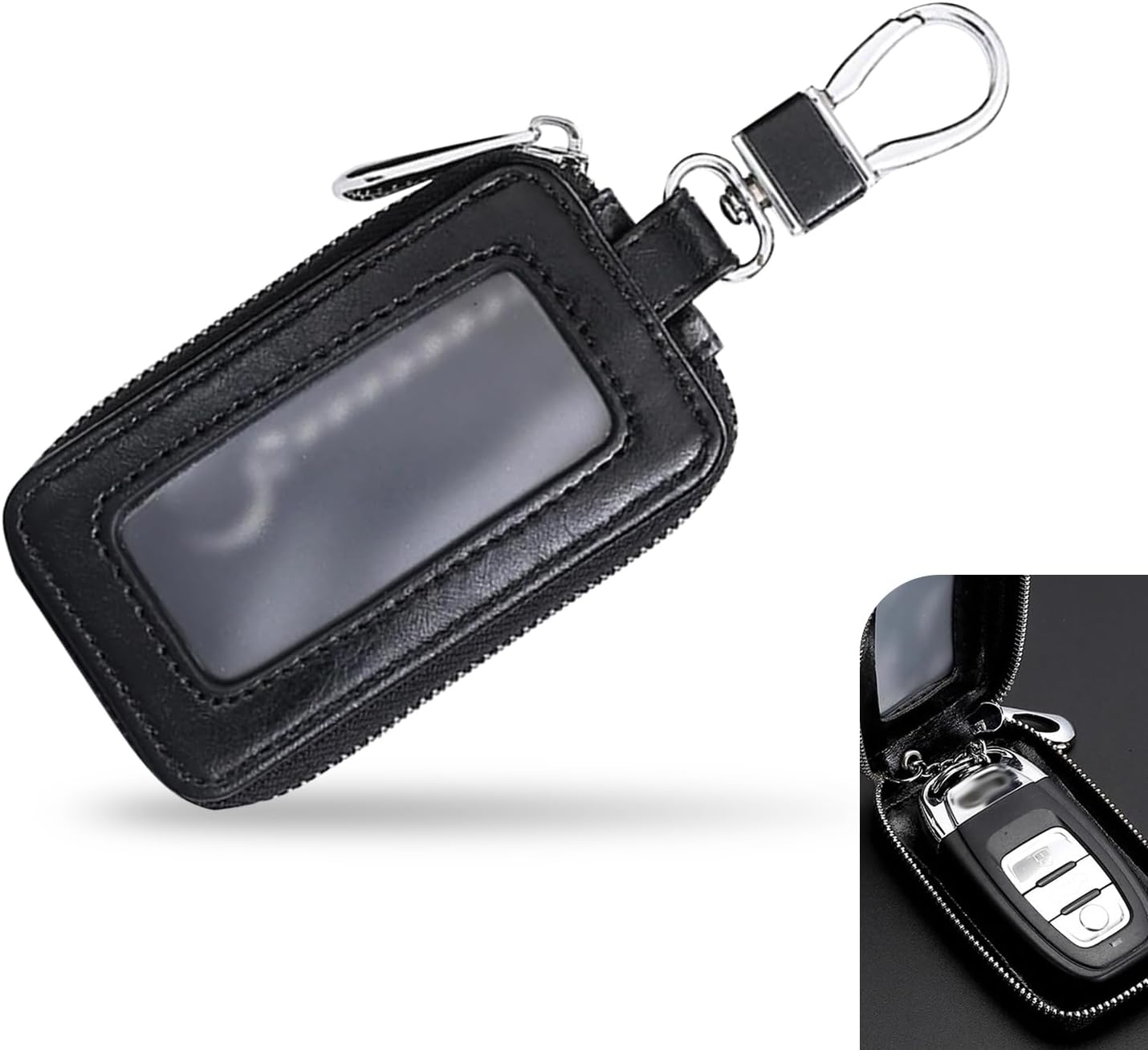 Amazon.com: Cuymoap Car Key Fob Case, Clear Window Key Protector ...