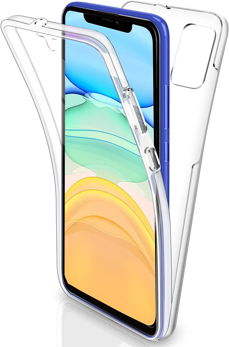 GAPlus Apple iPhone 11 6.1" Case, iPhone 11 Front and Back Case ...