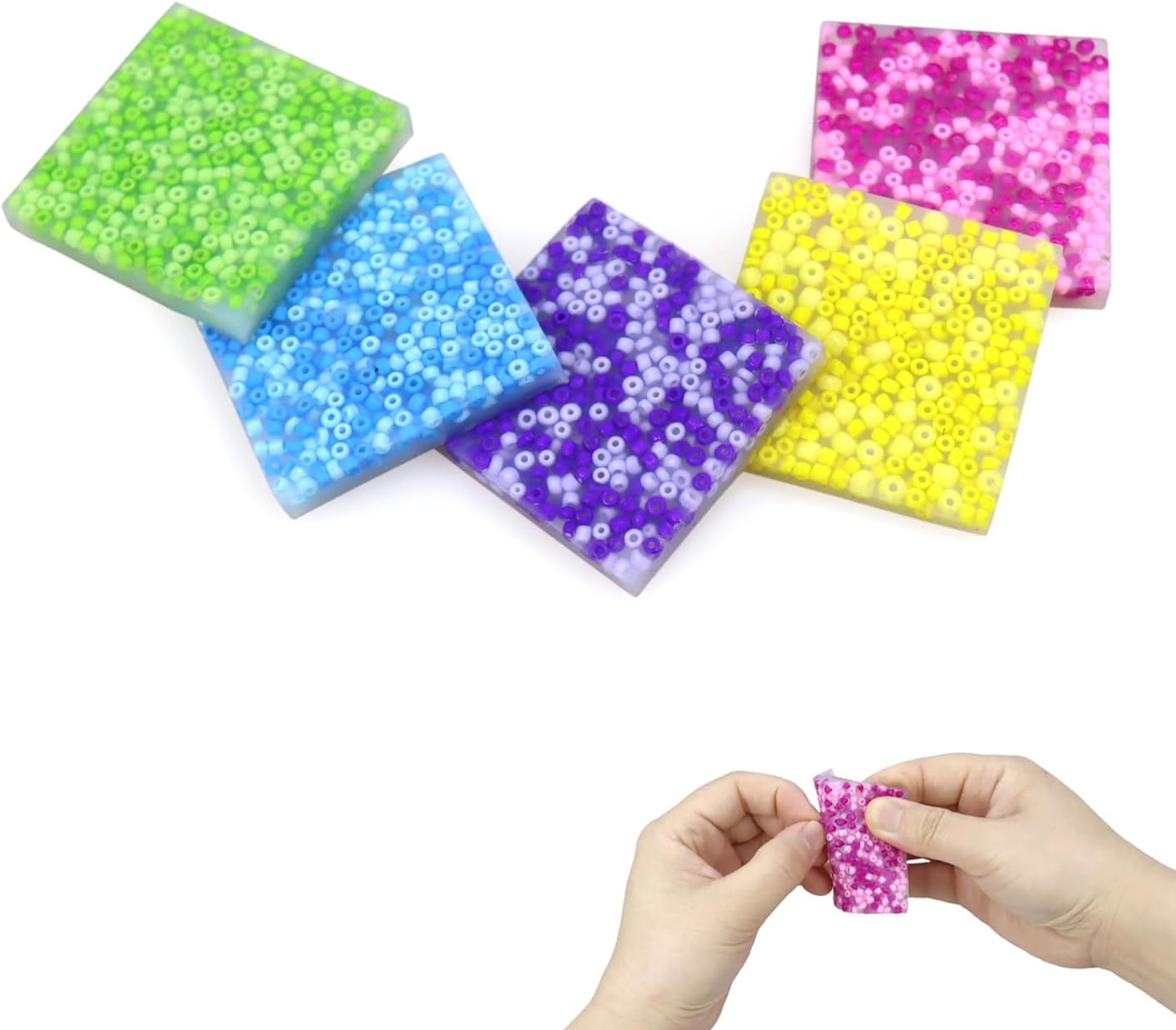 Amazon.com: 5 Pack Skin Picking Fidget Toys Silicone Picking Fidget Pad ...