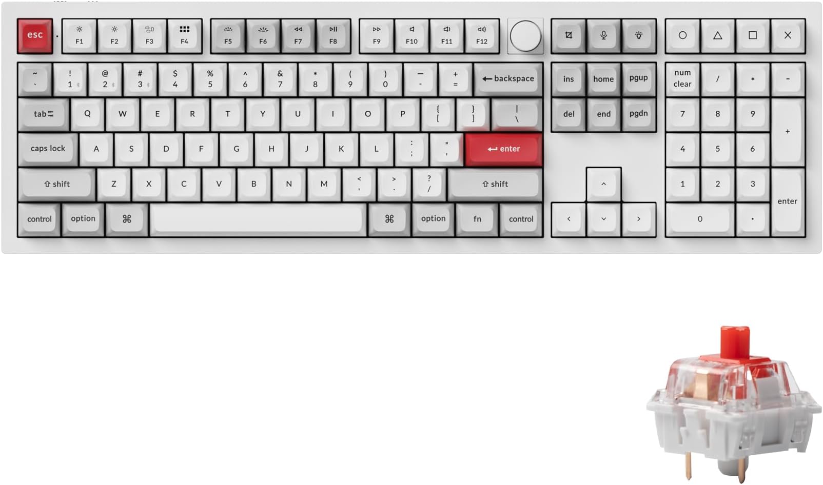 Amazon.com: Keychron Q6 Pro Full Aluminum RGB Wireless/Wired Custom ...