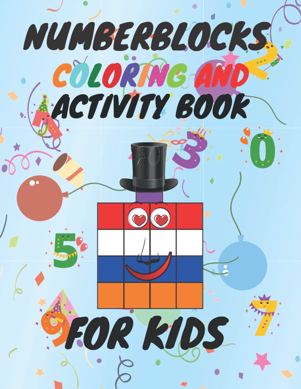 Buy Numberblocks Coloring and Activity Book for Kids: Beautiful puzzels ...