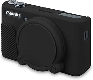 Amazon.com : BOVKE Silicone Camera Case for Canon PowerShot SX740 ...