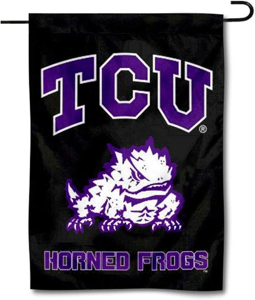 Amazon.com : TCU Horned Frogs Large TCU Logo 3x5 College Flag : Sports ...