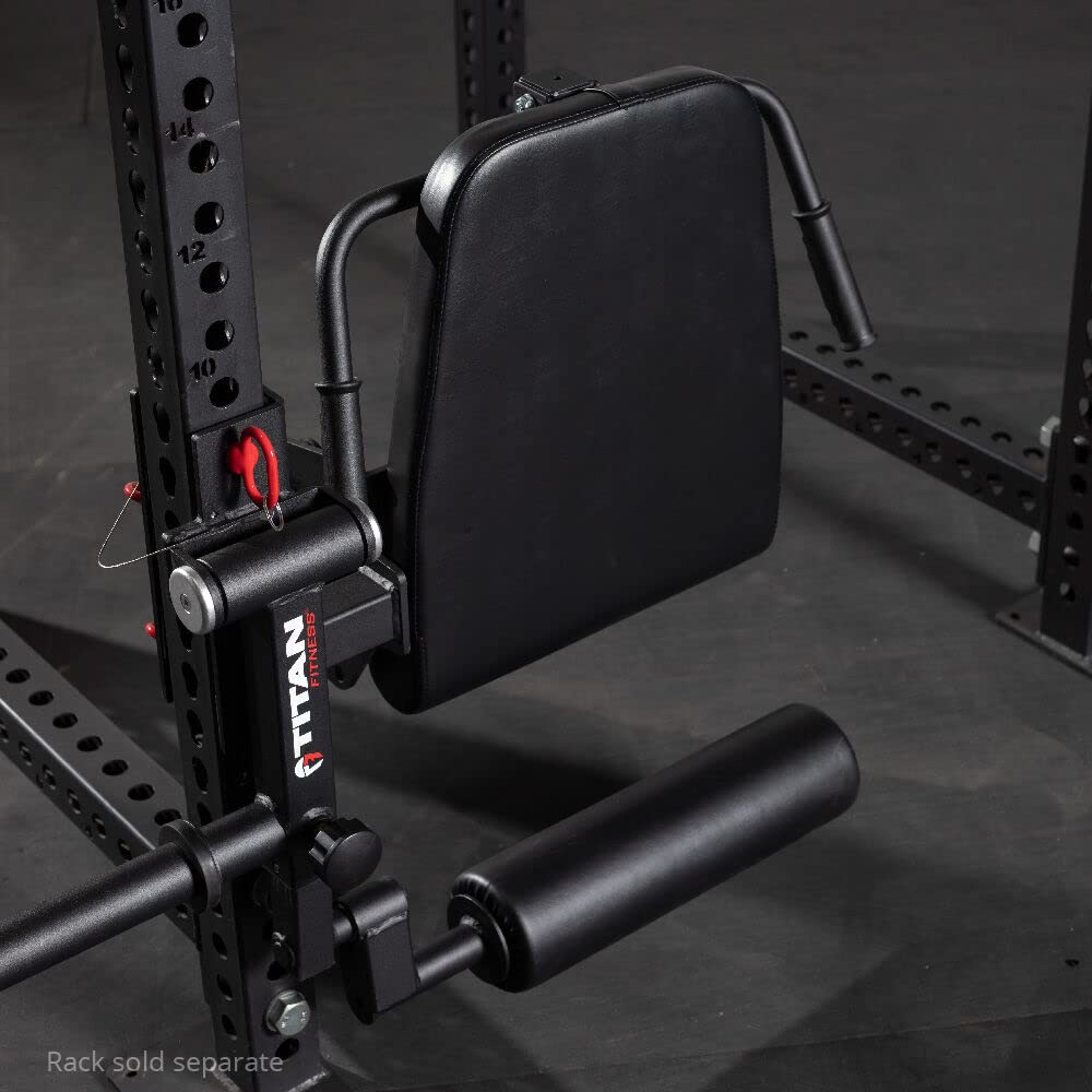 Titan Fitness Titan Series Plate-Loaded Leg Curl and Extension Rack ...