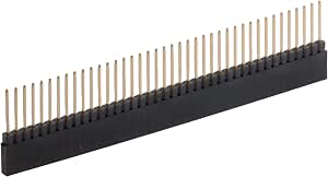 DIKAVS Break Away 2.54mm, 0.1" 40P Breadboard PCB Protoboard Connector ...