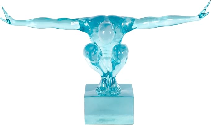 Amazon.com: Deco 79 Resin People Decorative Sculpture Tinted Posing ...