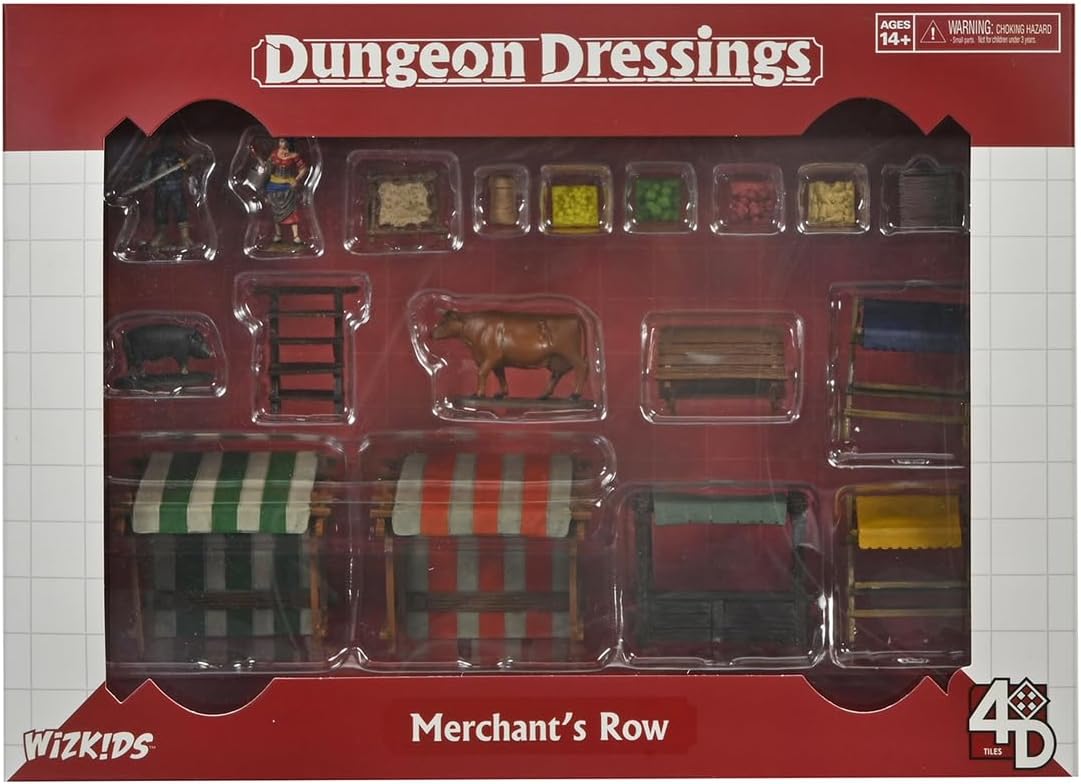 Amazon.com: WizKids Dungeon Dressings: Merchant's Row | WizKids 4D ...