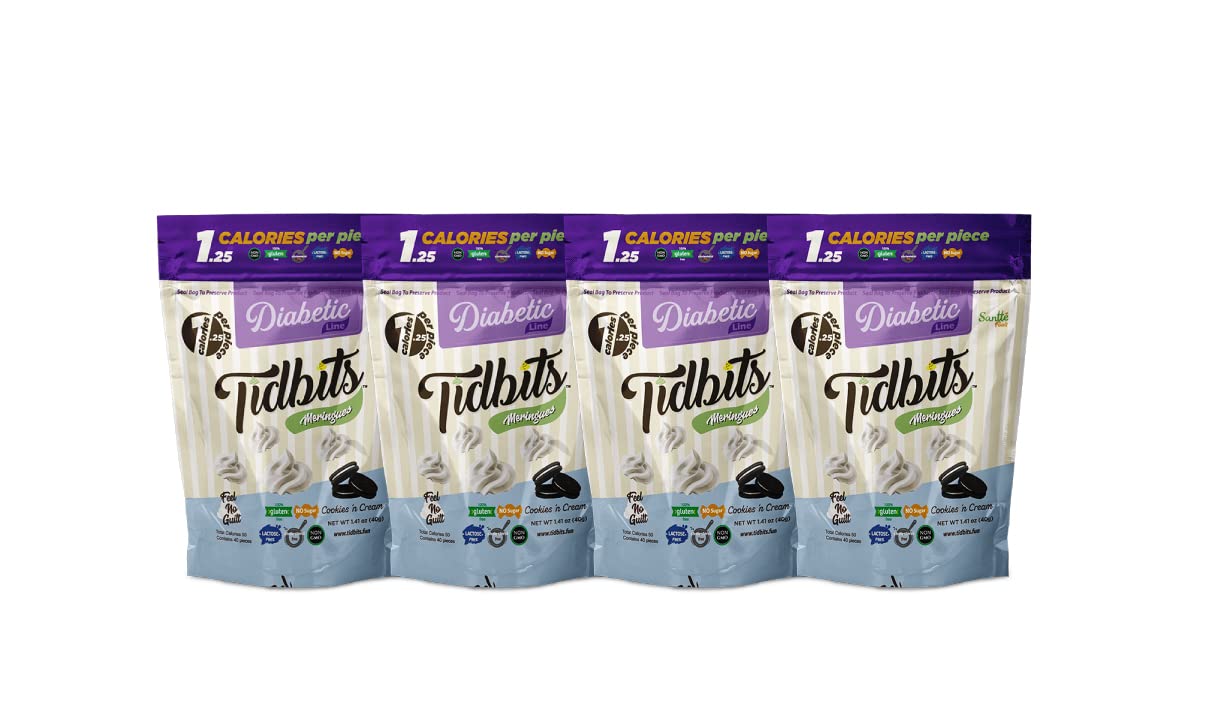 Amazon.com : TIDBITS FUN BITES Low Sugar Diabetic Friendly Cookies and ...