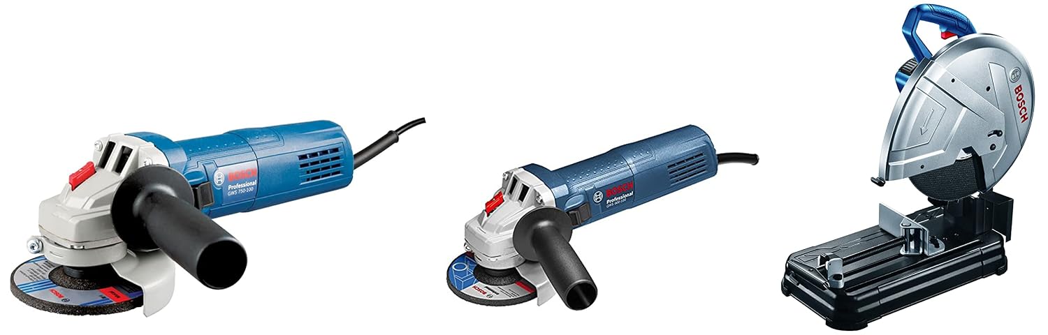 Bosch GWS 750-100 Professional Angle Grinder & 0601B373F0-GCO220 2200 ...