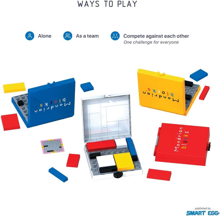 Mondrian Blocks – Yellow Edition (Parents’ Choice Award Winner) – Brain ...