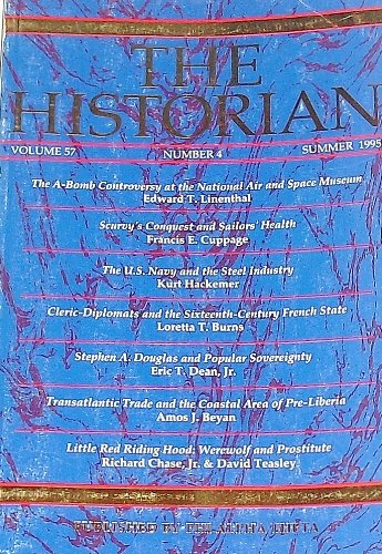Amazon.com: The Historian, Vol. 57 No. 4, Summer: Edward T. Linenthal ...