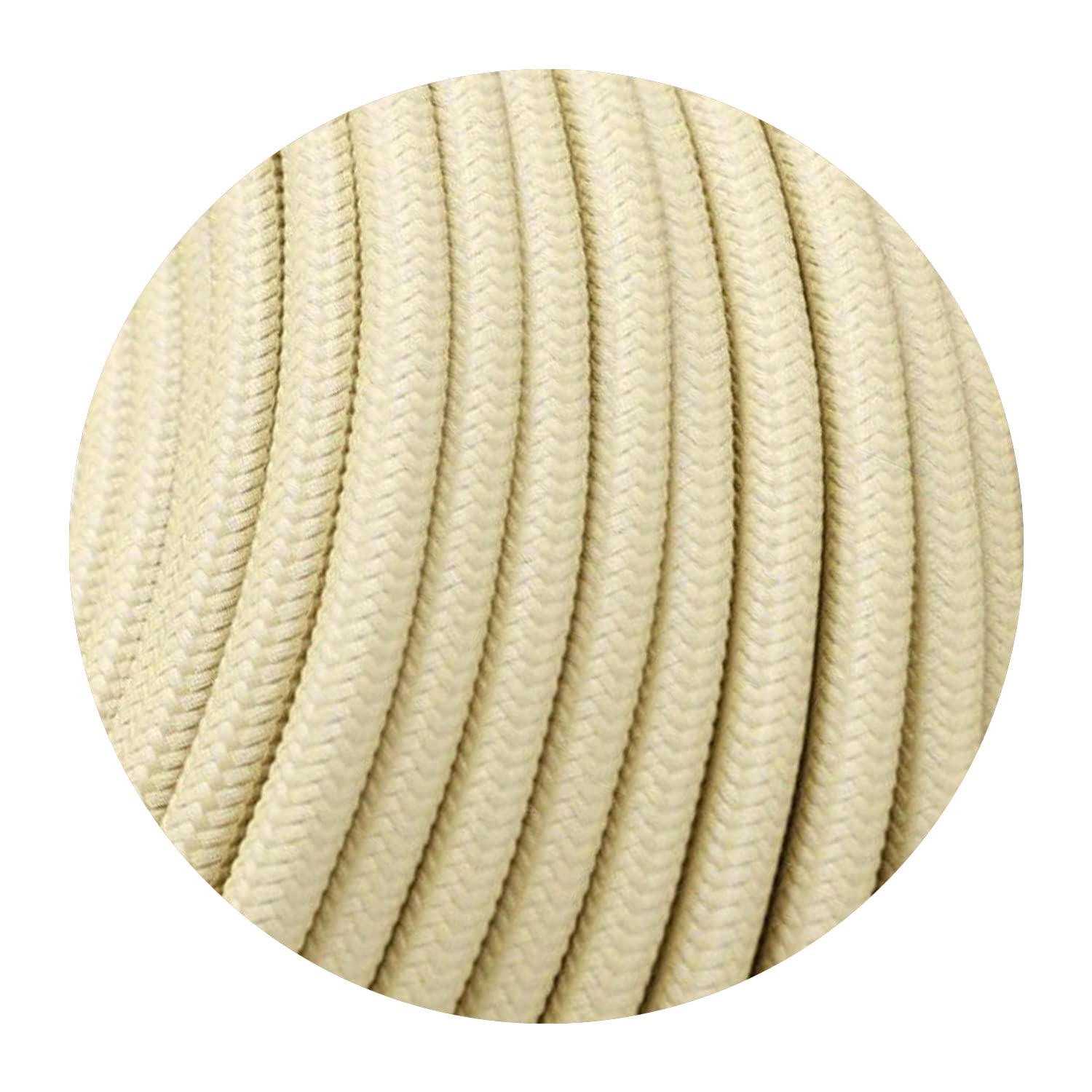 Vintage Braided Cable 10 Meters, 3 core Antique Round Lighting Cable ...