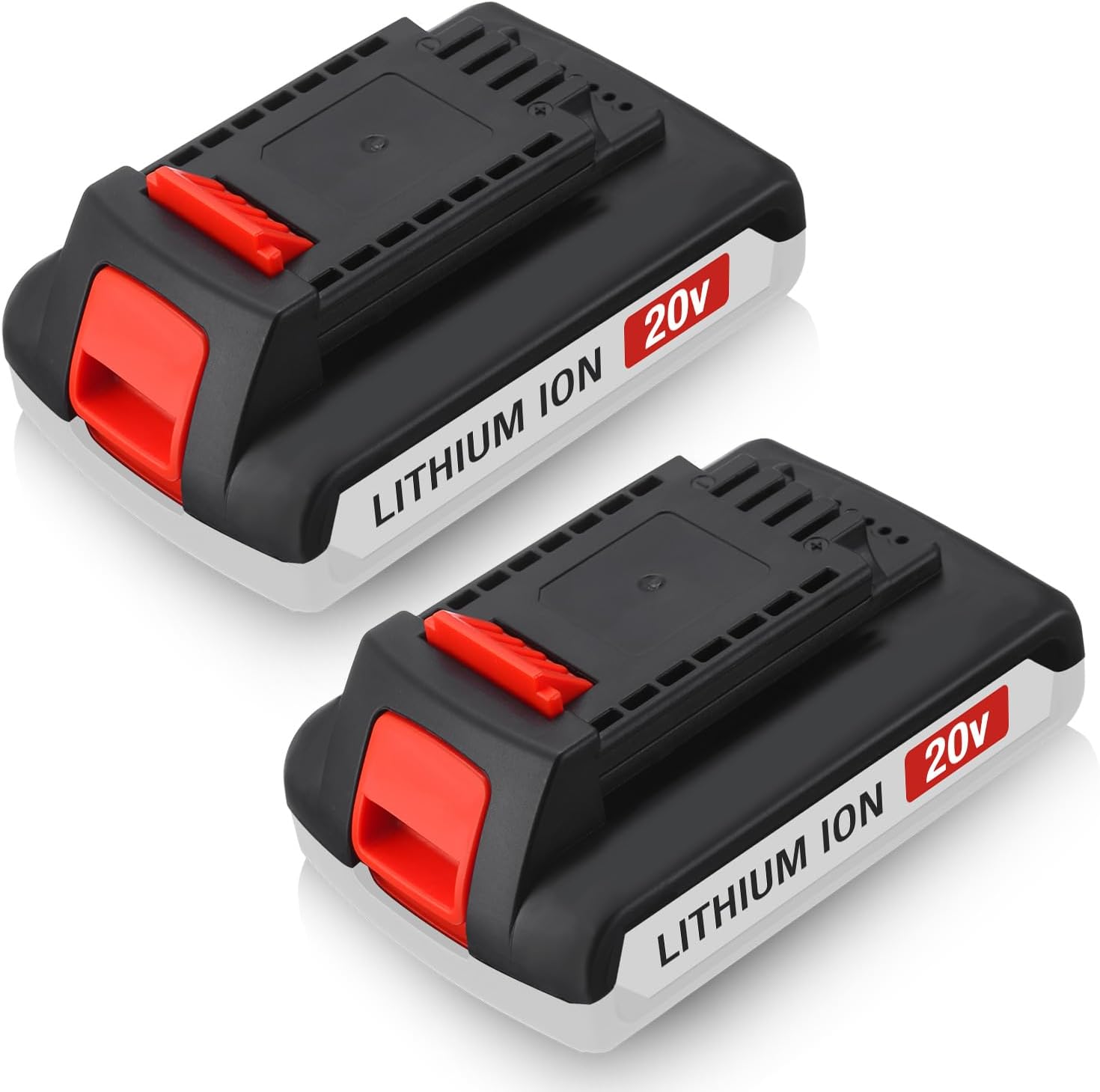 Amazon.com: 2Pack 20 Volt 3800mAh Replacement for Black and Decker 20V ...