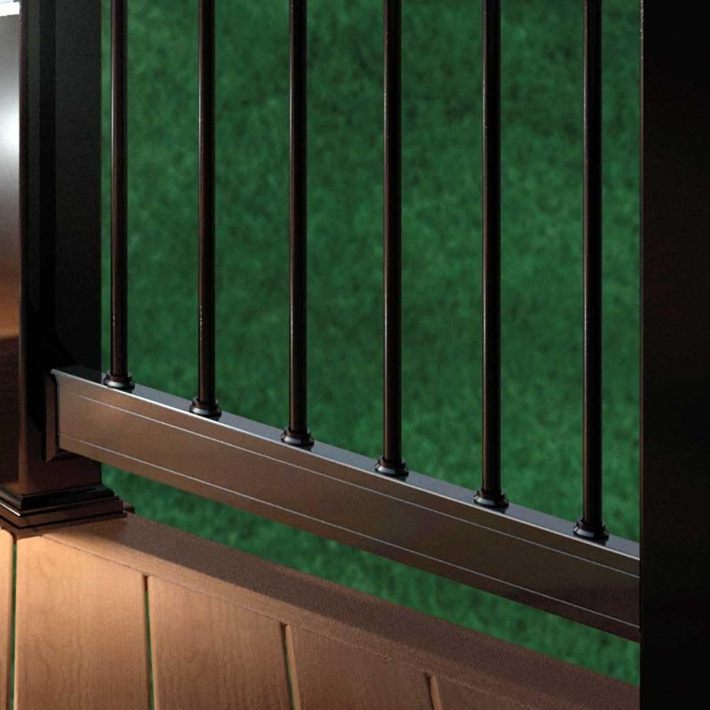 DecKorators Aluminum Powder Coated Balusters - Classic Black 32in ...