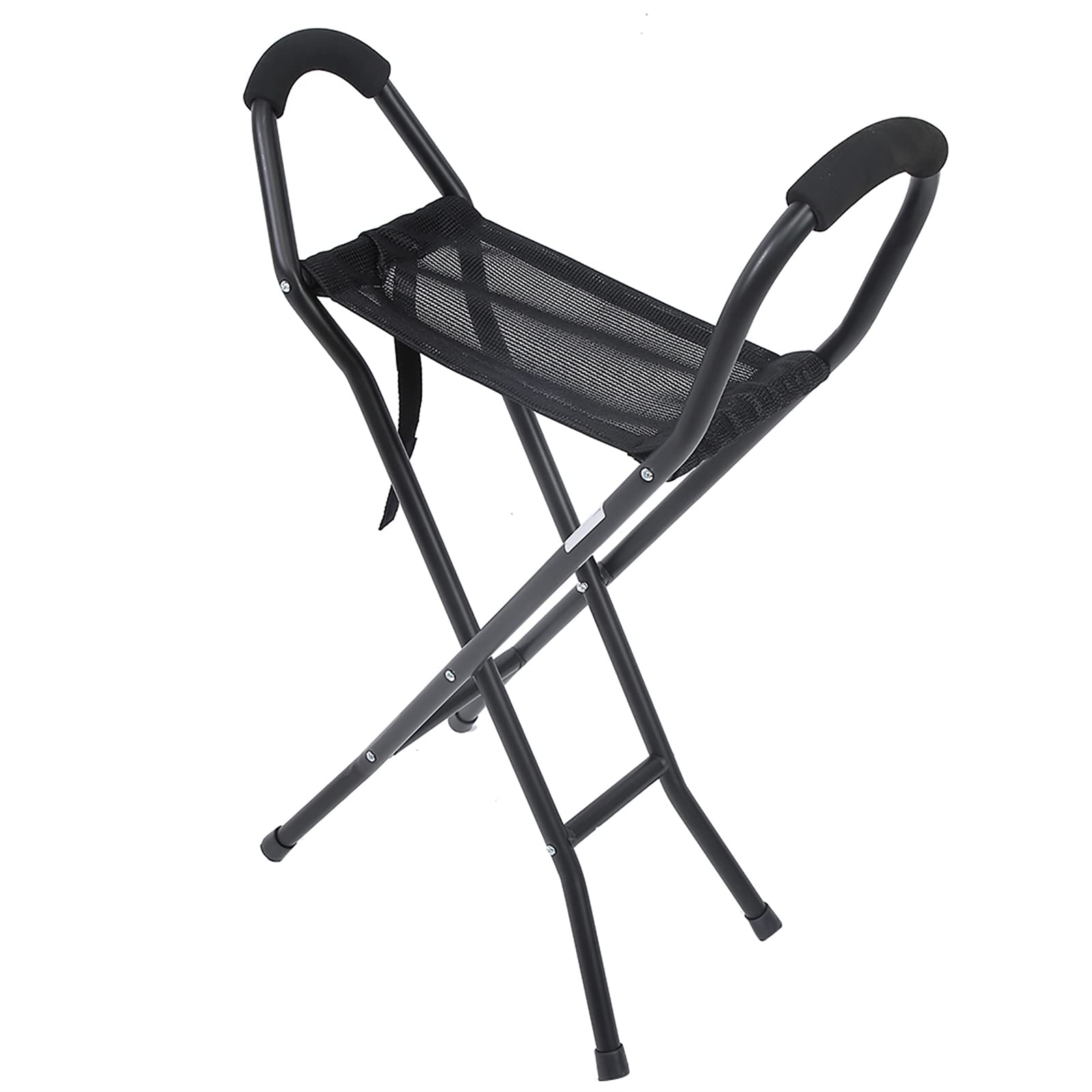 Amazon.com: Foldable Quad Cane with for 400lbs Cane with 92×28×7 ...