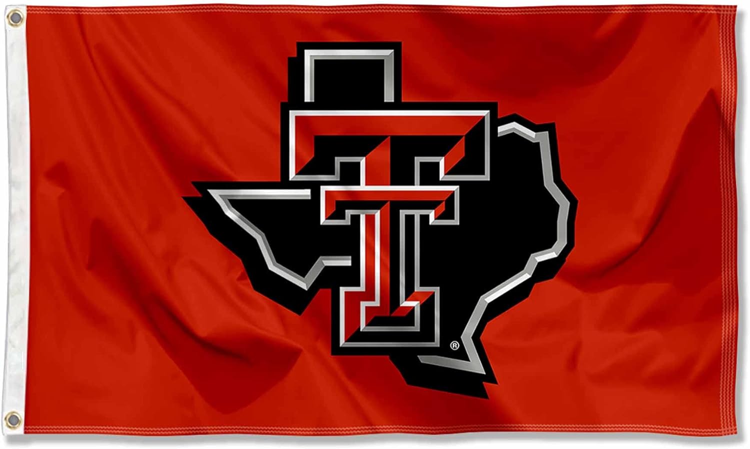 Amazon.com : Texas Tech Red Raiders State of Texas Flag : Sports & Outdoors