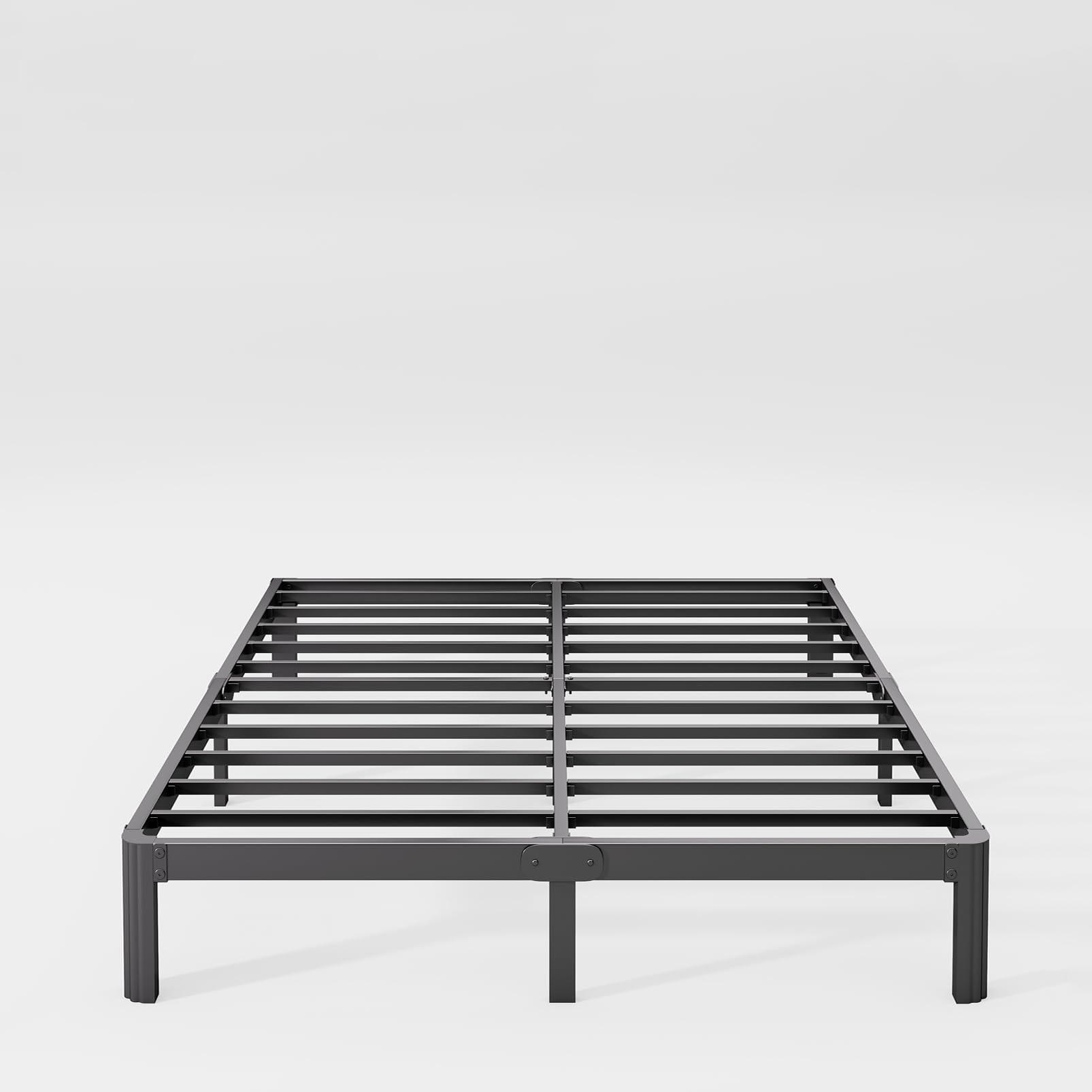 Snapklik.com : Hunlostten 10in High Queen Bed Frame No Box Spring ...