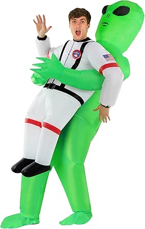 Morph Alien Inflatable Spaceman, Alien Inflatable Costume, Huckepack ...