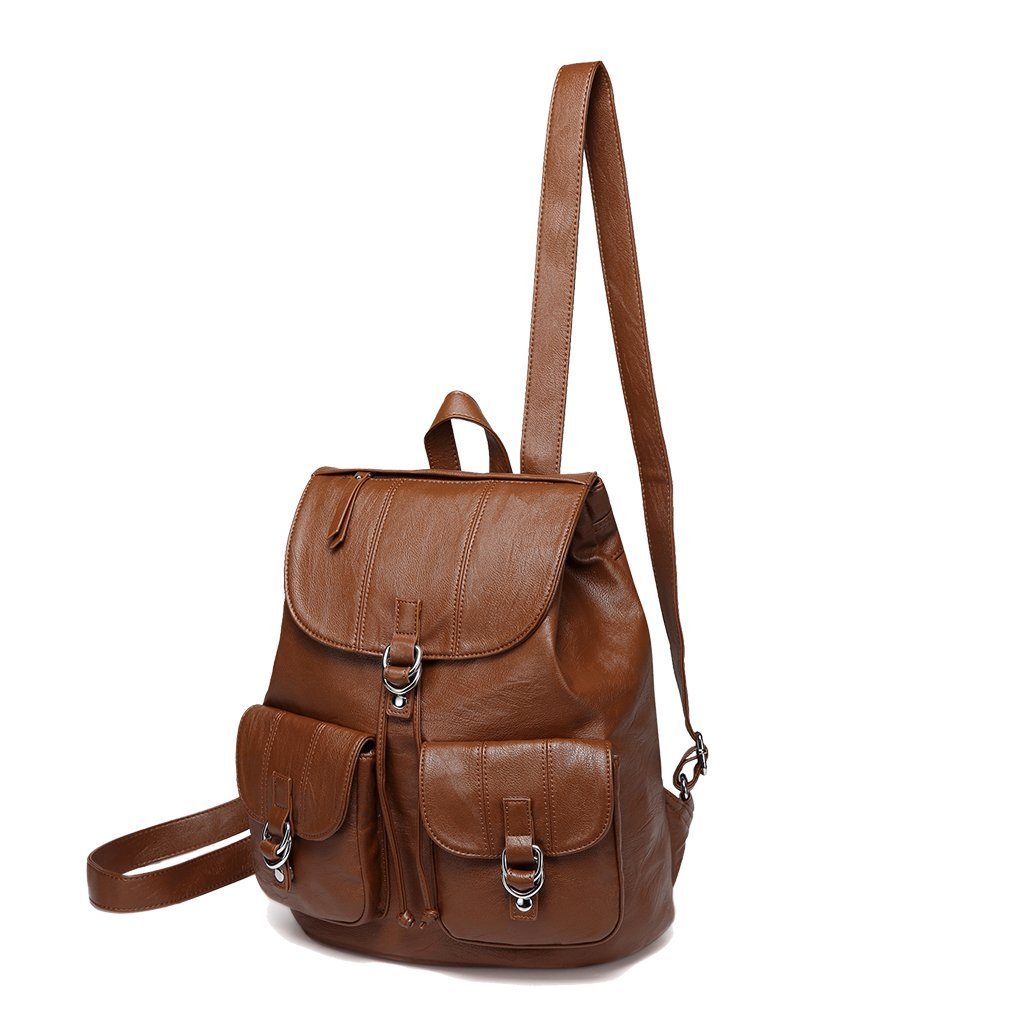 Amazon.com: VASCHY Mini Backpack Purse for Women, Fashion Faux Leather ...