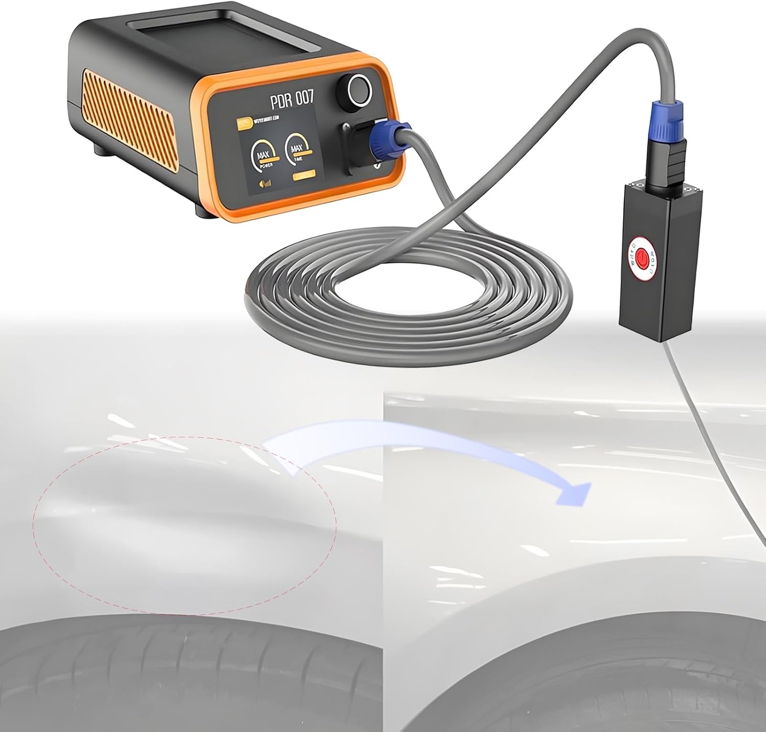 Induction Heater Kit for Dent Repair - PDR Heat Induction Machine, Car ...