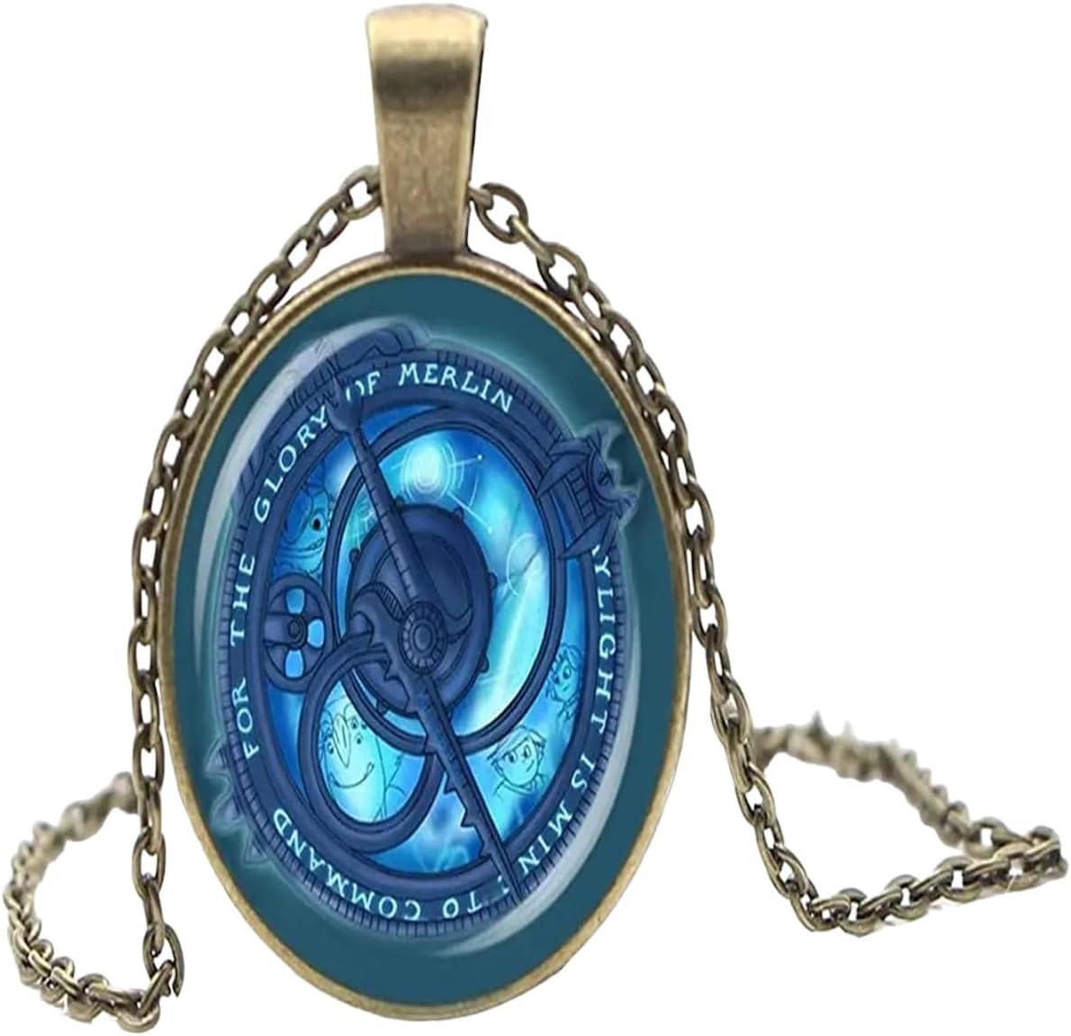 SAGEKING Vintage Amulet Trollhunters Pendant Necklace Toy Trollhunter ...