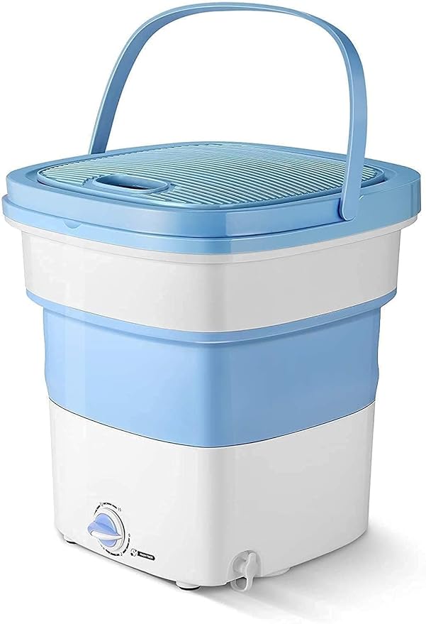 VTWILLA 0.8 Kg Top Load Washing Machine - Portable Mini Foldable Washer ...