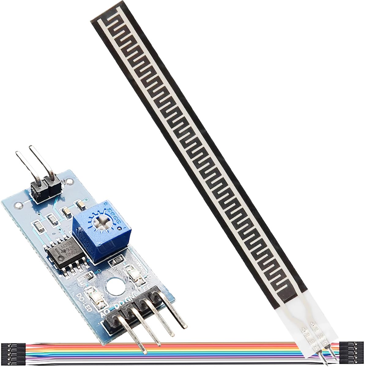Snapklik.com : DAOKAI Thin Film Pressure Sensor ZD10-100 Resistance ...