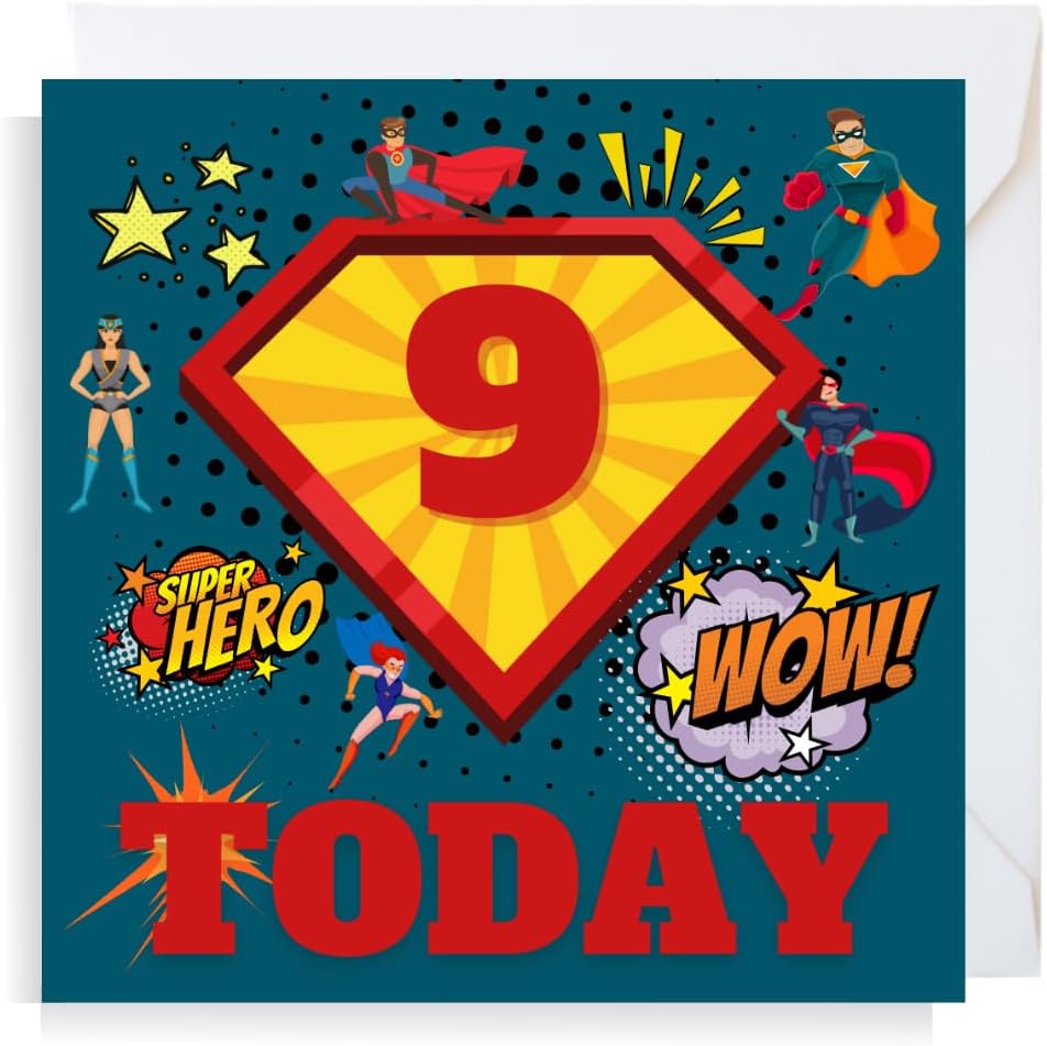 Twizler 9th Birthday Card for Boy with Games Console - Boys Age 9 Year ...