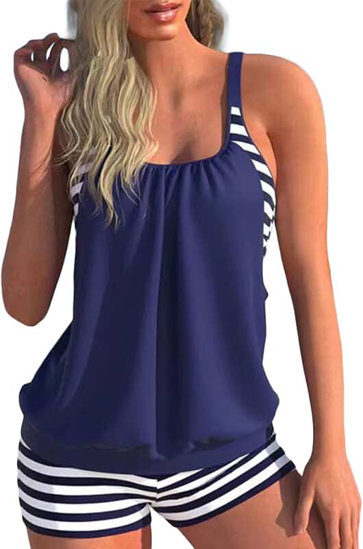Amazon.co.uk: Women's Tankinis - Women's Tankinis / Women's Swimwear ...