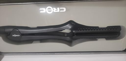 Amazon.com: Croc Classic Silver Titanium Flat Iron Hair Straightener, 1 ...
