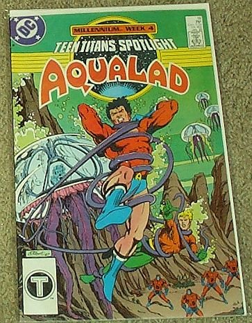 Amazon.com: Aqualad "Teen Titans Spotlight" No 18 Jan 1988: Dan Mishkin ...