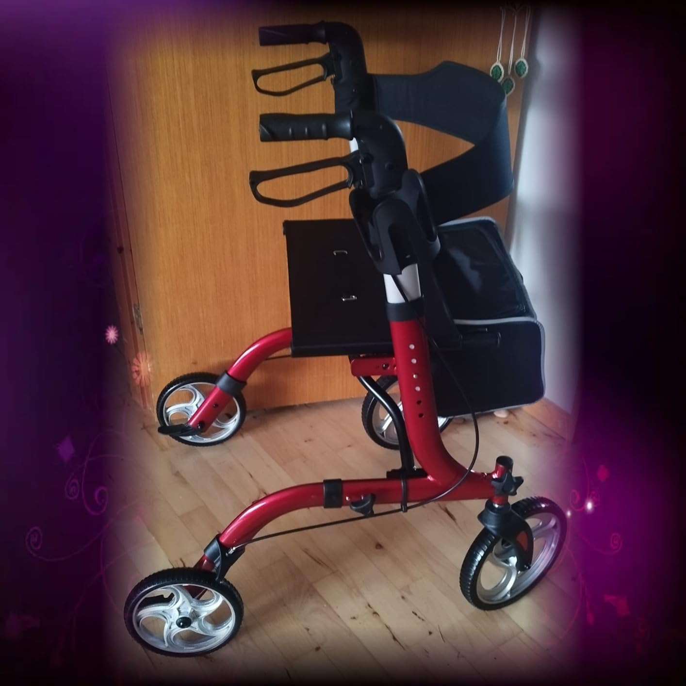HEAO Rollator Gehhilfe für Senioren mit Sitz, Rollator mit ...