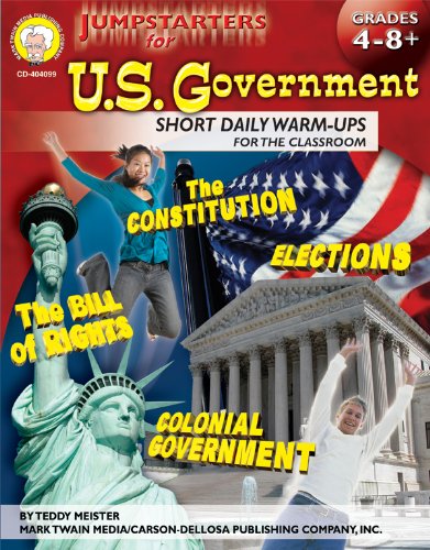 Amazon.com: Mark Twain - Jumpstarters for U.S. Government, Grades 4 - 8 ...