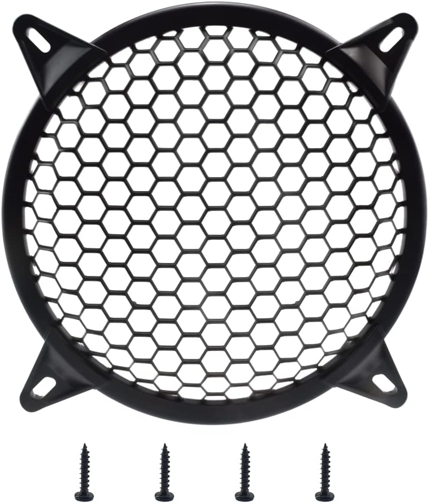 Amazon.com: UBANU 12 Inch Speaker Grill Cover, 2 Pack ABS Mesh 12 ...
