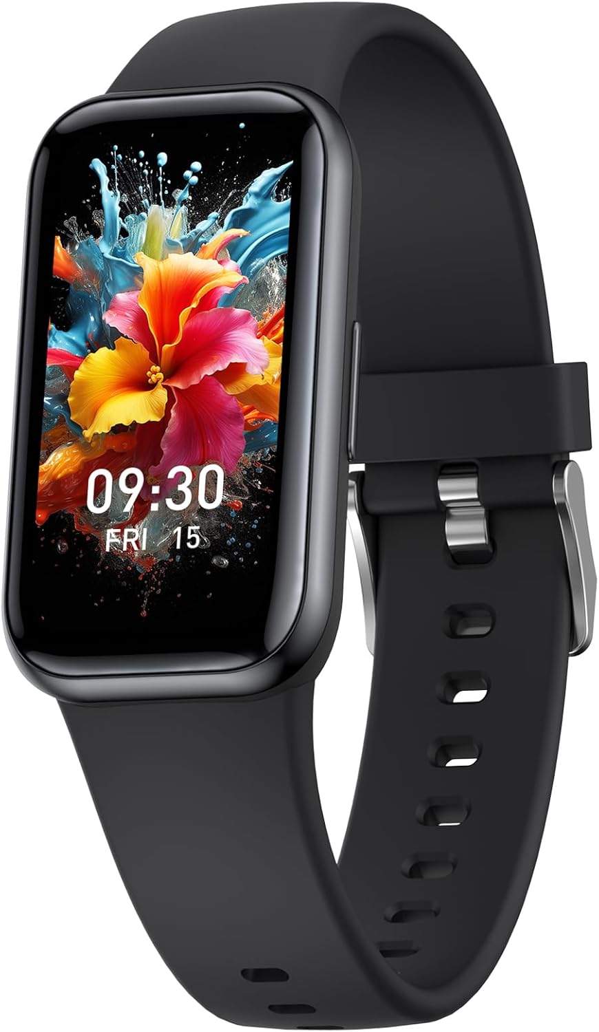 Amazon.com: ZURURU Fitness Tracker Watch with Hear Rate Blood Oxygen ...