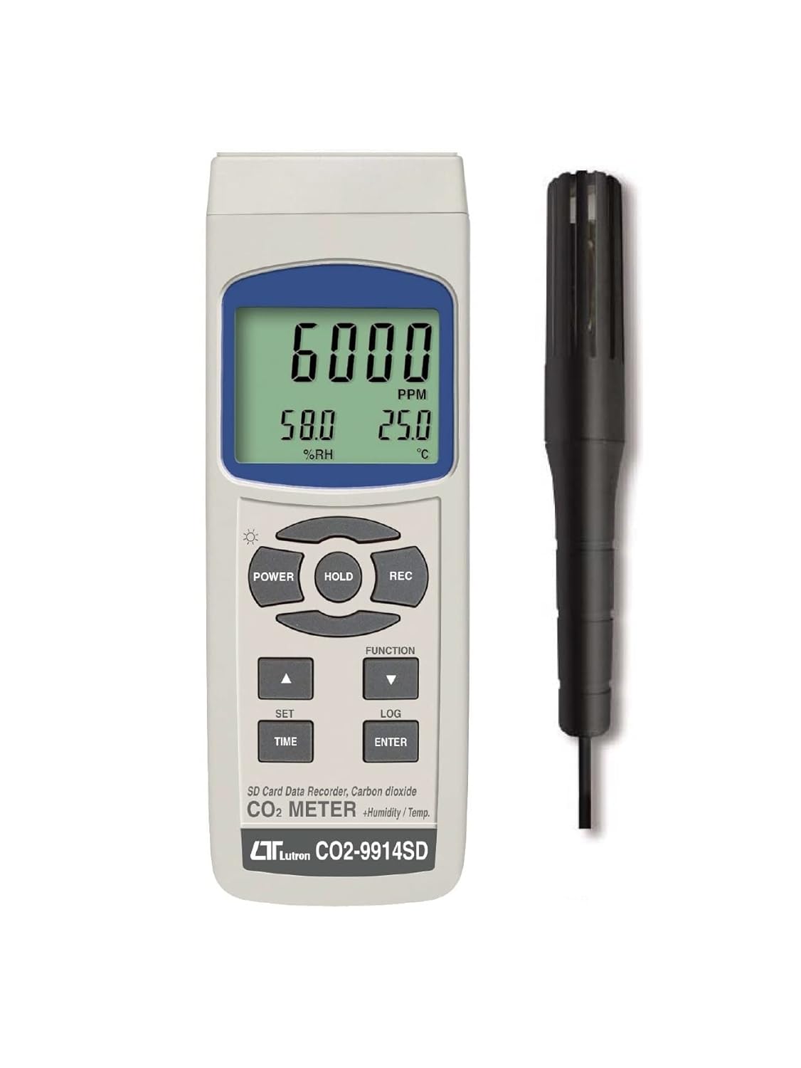 Lutron Co2-9914sd Electronic Co2meter One Probe : Amazon.in: Industrial ...