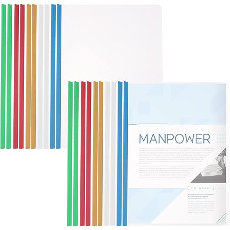 A4 Clear Clip Bar Files Report Project Presentation Slide Binder ...