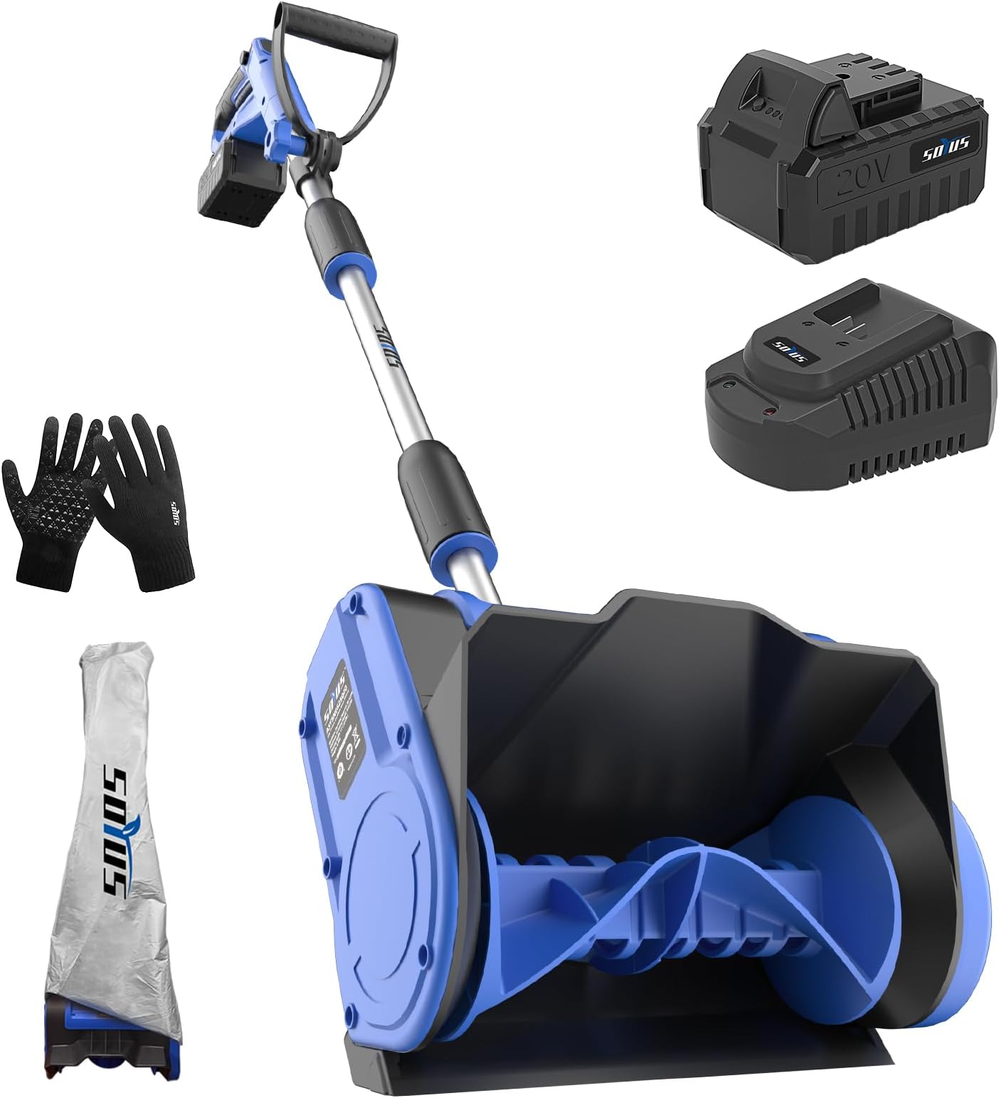 Amazon.com: Electric Snow Shovel, Cordless Snow Shovel Battery Powered ...