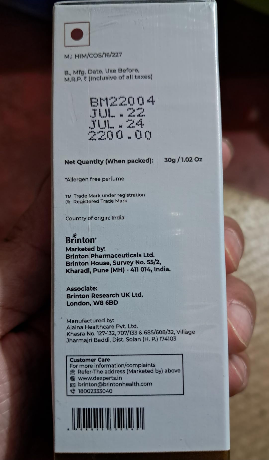 Brinton d'experts Anti-Aging Cream with Retinol, Hyaluronic Acid ...