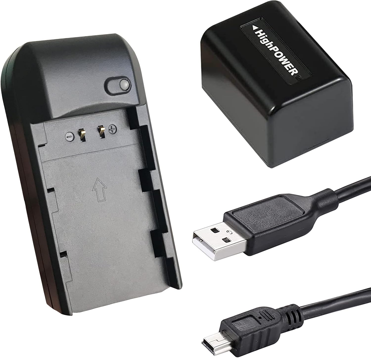 Amazon.com: CofunKool Camcorder Battery Charger Set, Digital Video ...