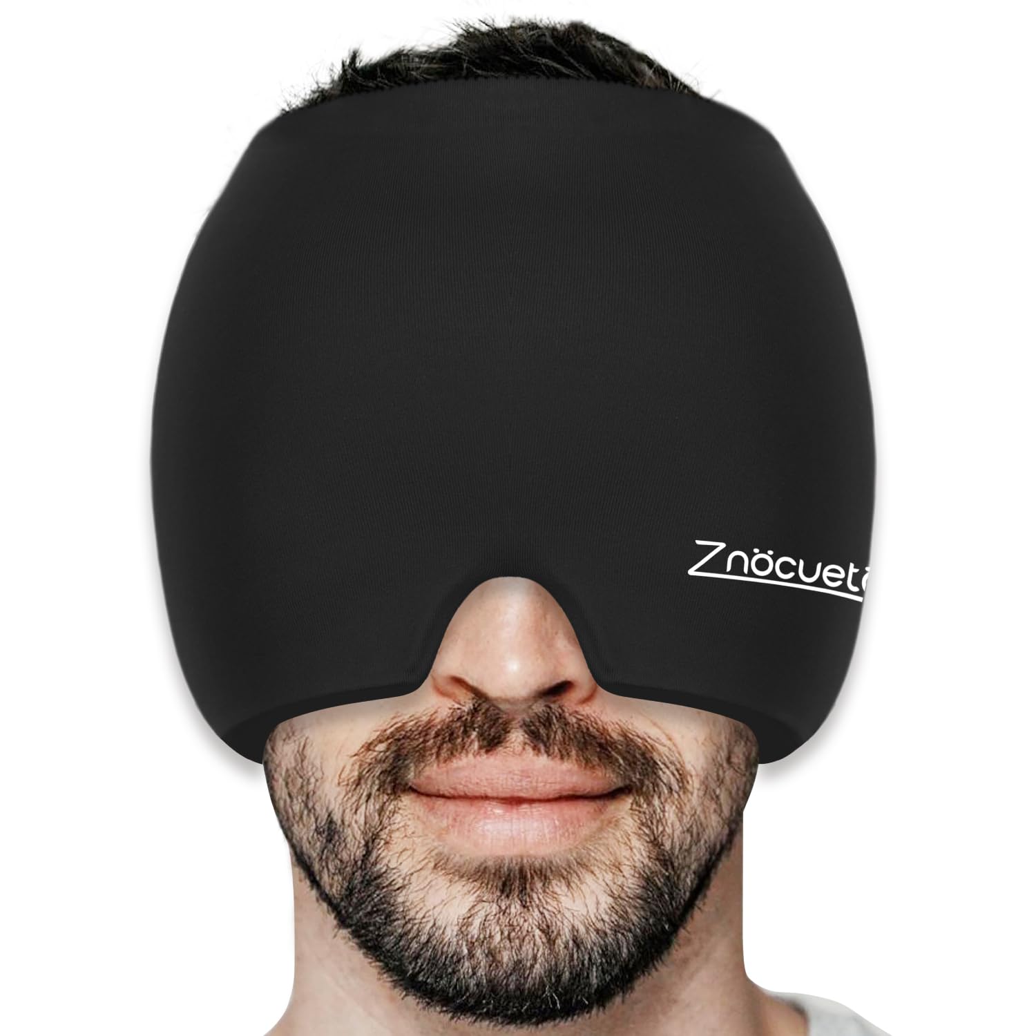 Amazon.com: ZNÖCUETÖD Migraine Headache Relief Cap Hat Full Head Ice ...