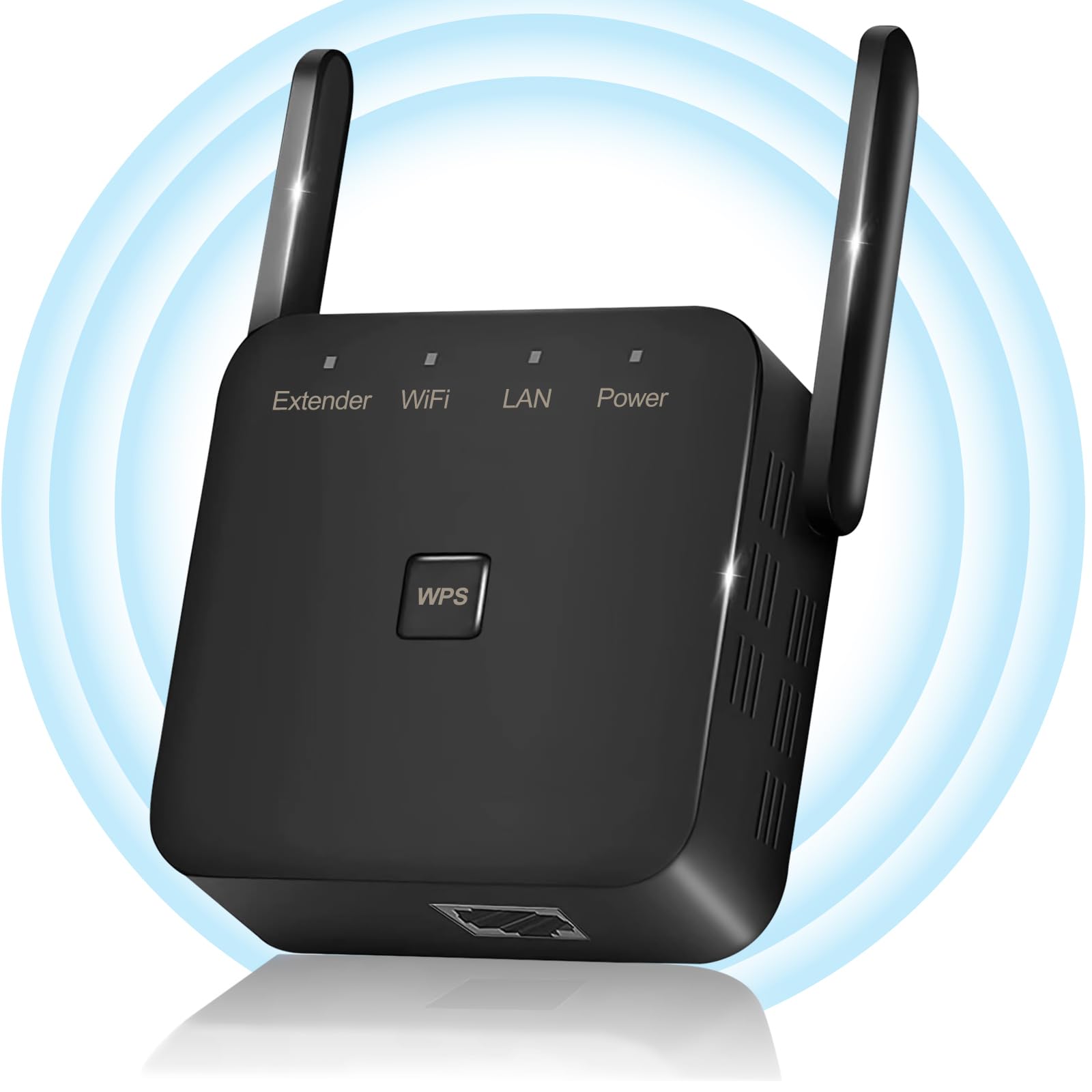 Repetidor de Señal Wifi,Amplificador de Señal WiFi 360 °Cobertura ...