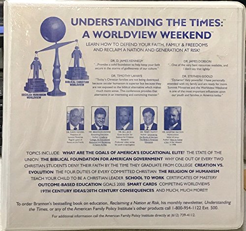 Understanding The Times: A Worldview Weekend Biblically Defending your ...