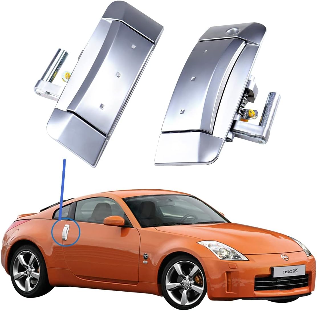 Amazon.com: AIWGIW Silver Pair Exterior Door Handle Right Passenger ...