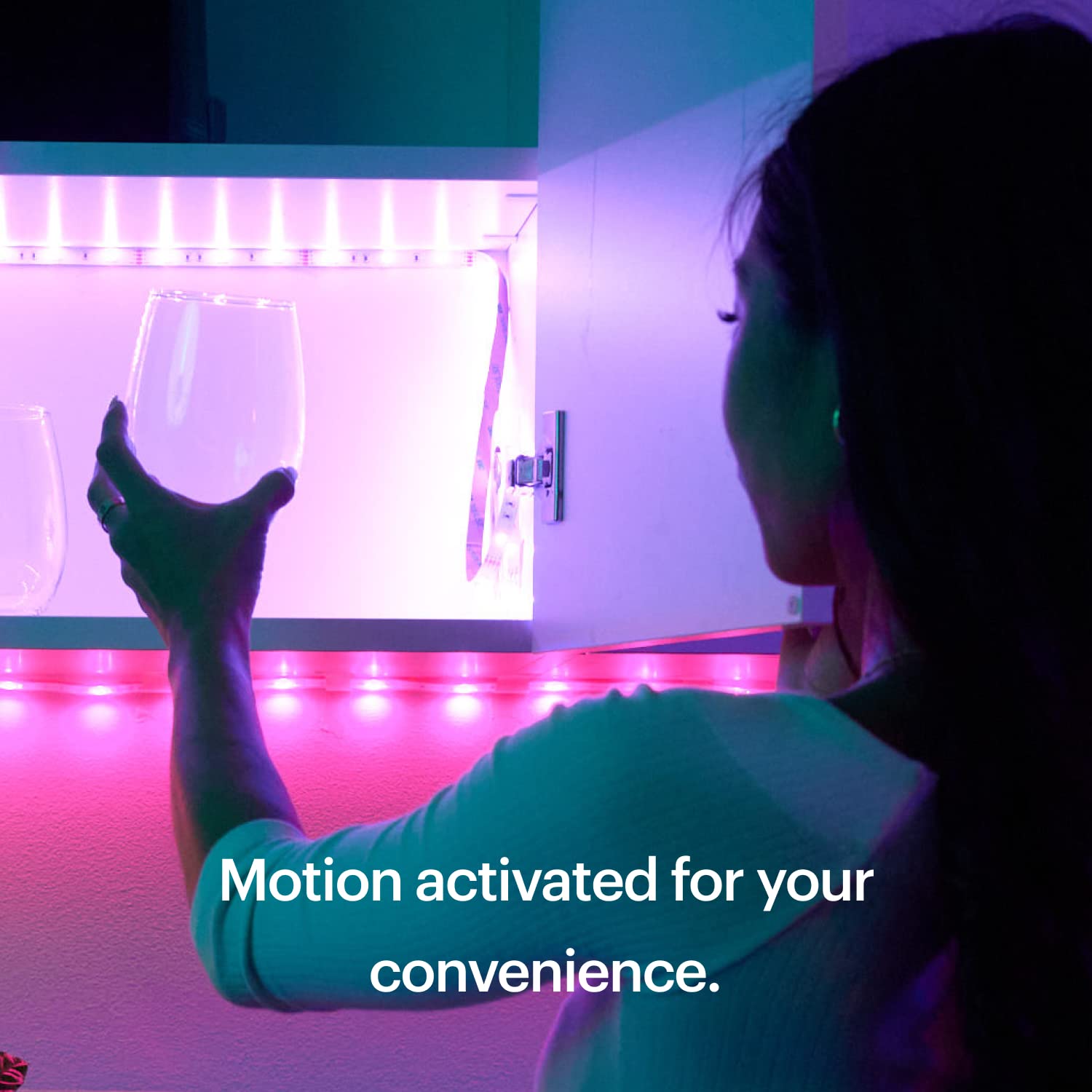 Snapklik.com : Amber Flow LED Light-Up Strips, 64-Foot Long Strip, RGB ...